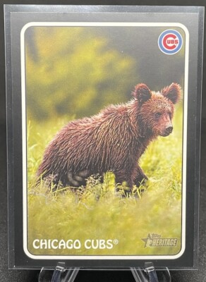 2024 Topps Heritage Chicago Cubs #75Z-7 ( Black Border Rare ) | eBay