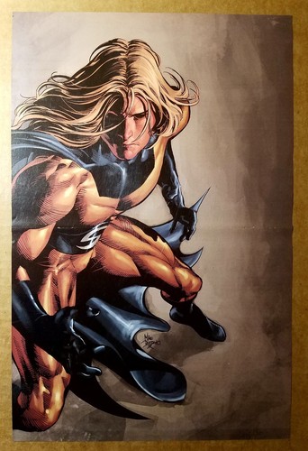 Dark Avengers The Sentry Marvel Comic Poster by Mike Deodato | eBay