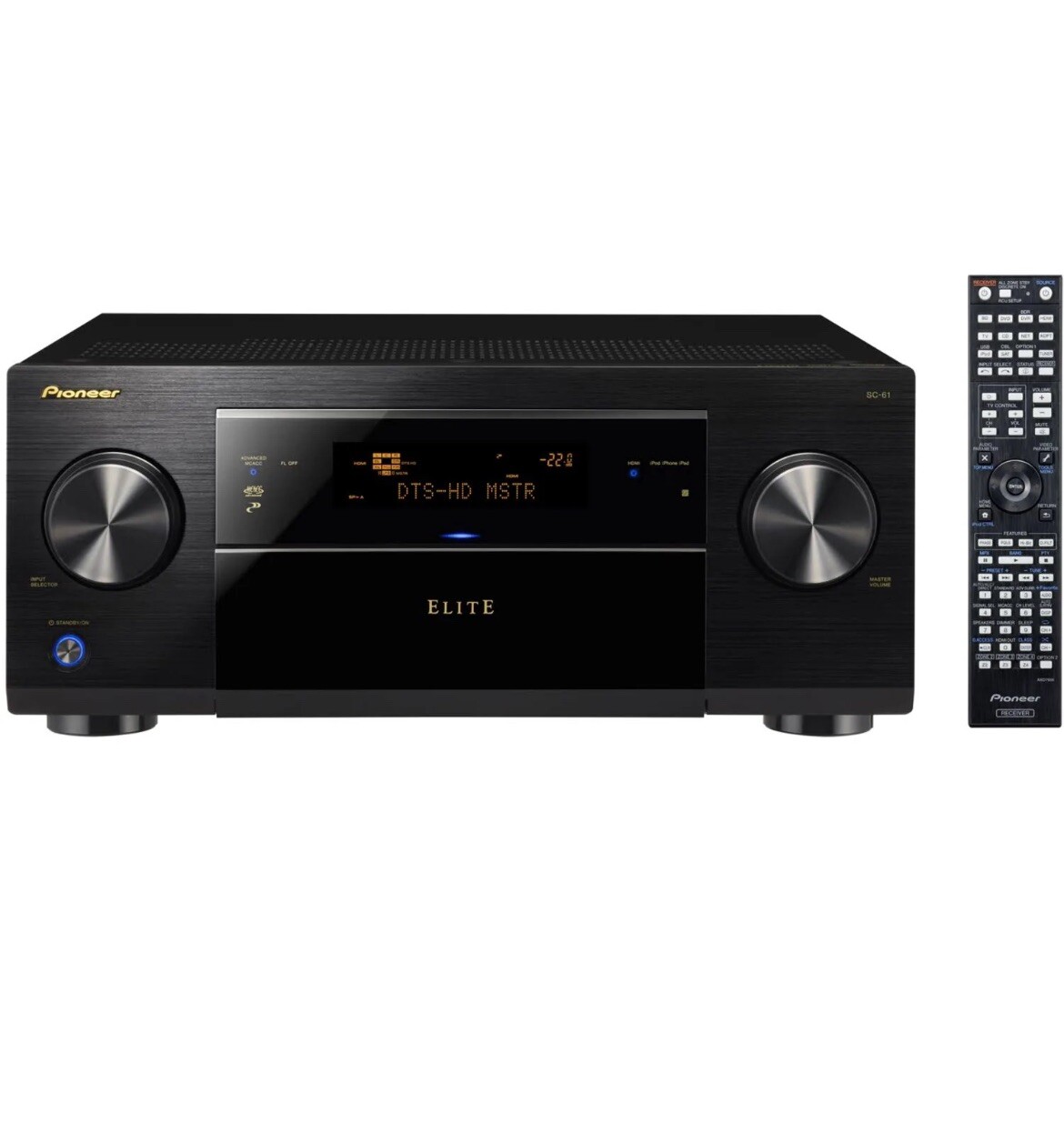 Pioneer Elite SC SC-61 7.2 Channel 290 Watt Receiver 884938165952| eBay