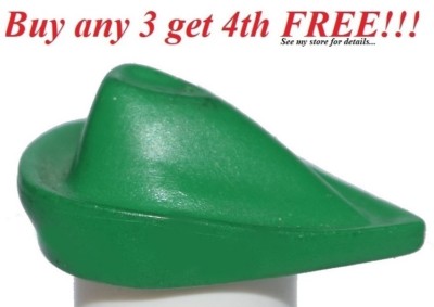 ☀️NEW Lego City Boy Minifig Hat Green Forestmen's Cap | eBay