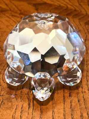 SWAROVSKI CRYSTAL TURTLE FIGURINE in original box, 7632 NR45 | eBay