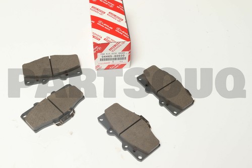 0446560030 Genuine Toyota PAD KIT, DISC BRAKE, FRONT 04465-60030 | eBay