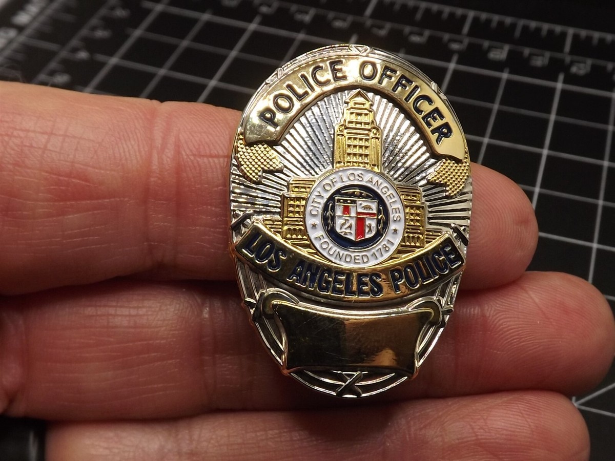 Police Officer Badge Lapd
