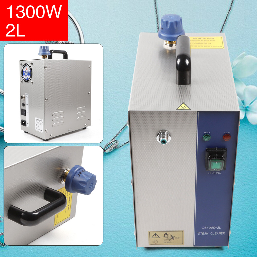Jewelry Cleaner Steam Cleaning Machine Jewel Steamer Silver&Gold 2L ...