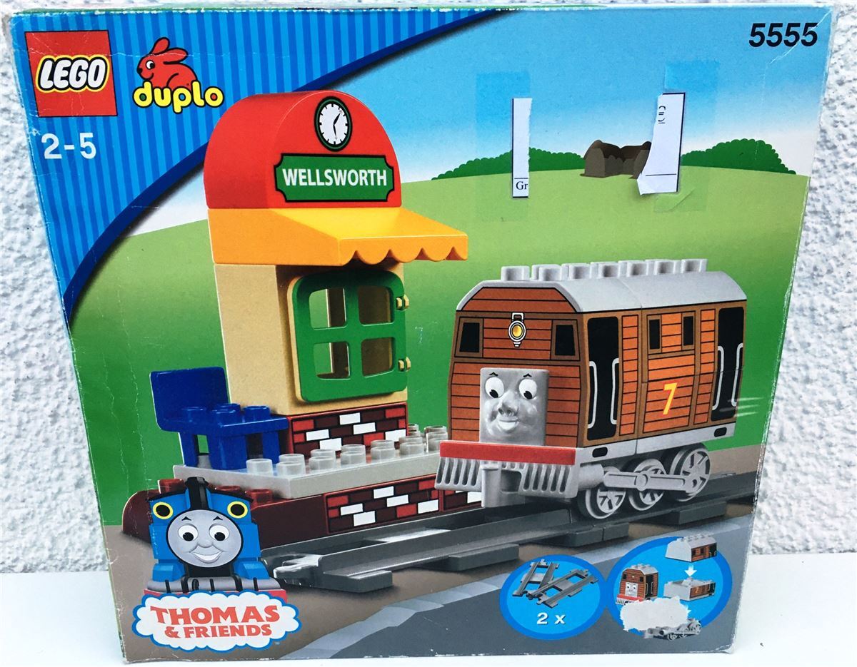 Lego Duplo 5555 Toby am Bahnhof Wellsworth Thomas & Freunde OVP! | eBay