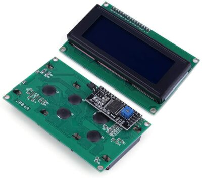 Display for Arduino LCD 20x4 Backlit Blue + Serial IIC I2C 2004 4x20 ...