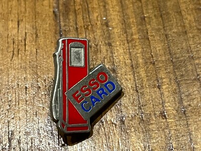 c PINS PIN'S CAR PETROLE OIL ESSO POMPE ESSENCE CARD | eBay