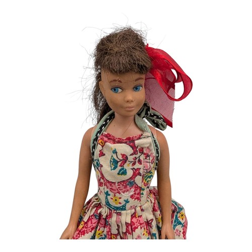 Vintage 1963 Mattel Barbie Skipper Doll Brunette Blue Eyes Straight Leg ...