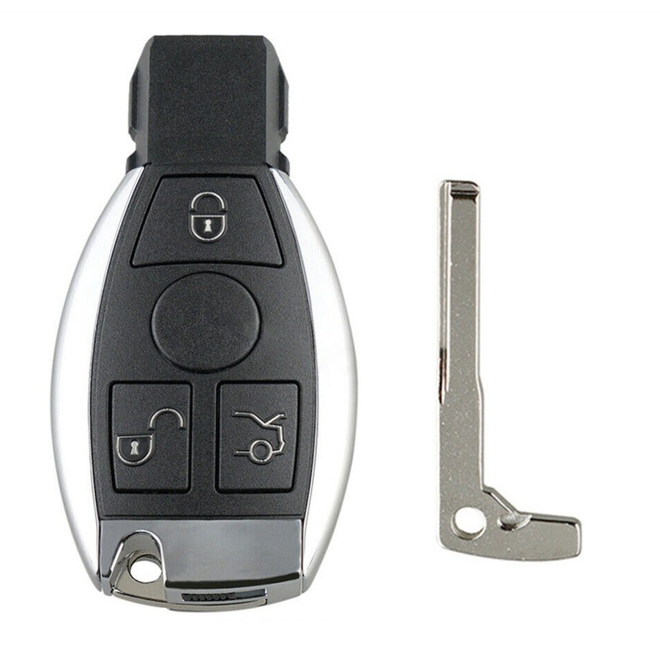 CAR Key Shell Black Case For Mercedes C G E R S Class Plastic ...