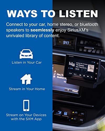 SXWB1V1 Tour Dock & Play Radio with 360L, Vehicle Dock, and Bluetooth ...
