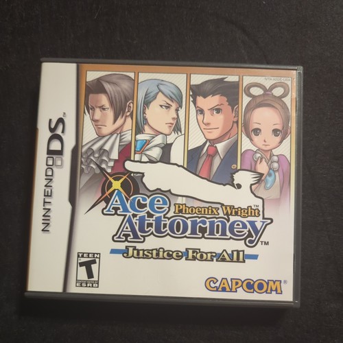 Phoenix Wright: Ace Attorney Justice for All (Nintendo DS, 2007) | eBay