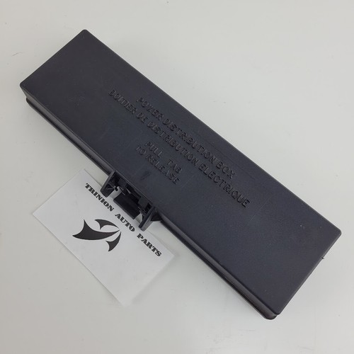 1999 Mazda B2500 Pickup Truck Under Hood Fuse Relay Box Cover Lid Black ...