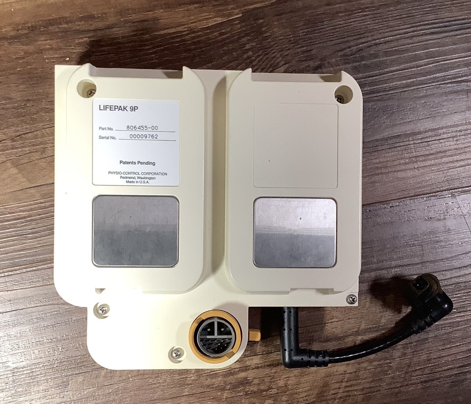Physio-Control LifePak 9P Defib-Adapter 806571-00 Quick Combo Adapter ...