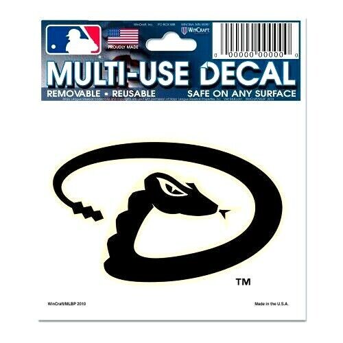 Arizona Diamondbacks MLB Static Cling Decal / Ultra Decal Sticker *Free ...