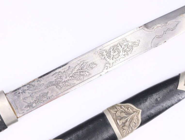 BRITISH MILITARY CAP BADGES, Scottish Military Dirk, Post 1952 | eBay