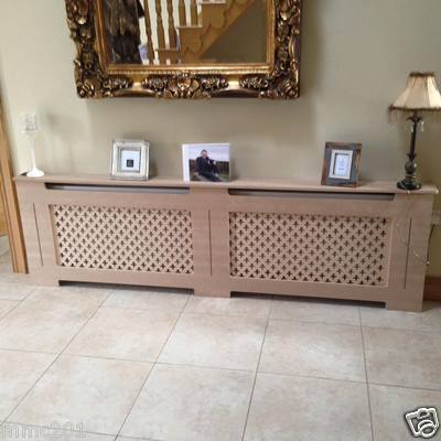 Radiator Covers Wooden MDF Bespoke Design 15mm Thick Wood Custom Sizes ...