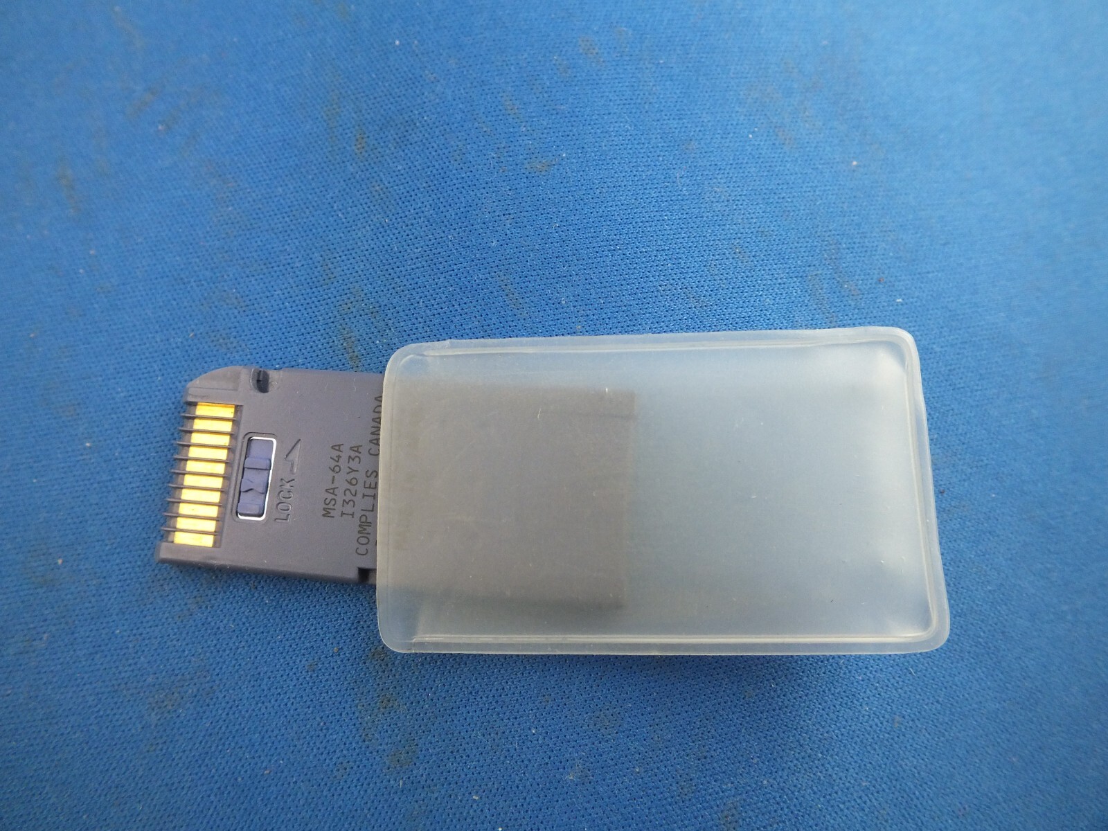 Original SONY MSA-64A Memory Stick Card Speicherkarte 64 MB Made in ...