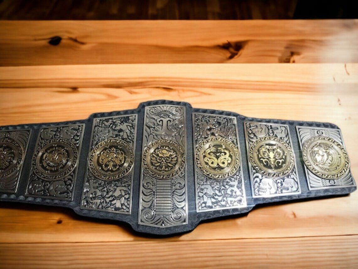 LUCHA Underground Gift of the God Wrestling Championship Title Belt 2mm ...