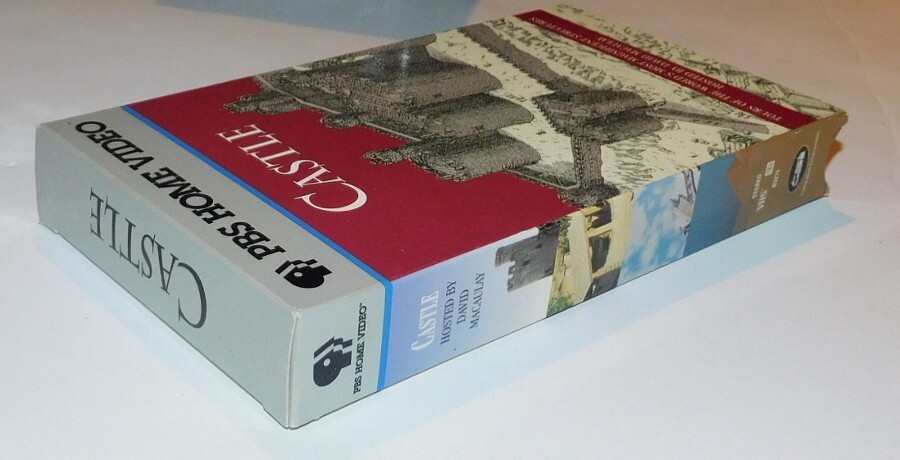 1983 Castle VHS tape, PBS Home Video 1995 Turner, King Edward Macaulay ...