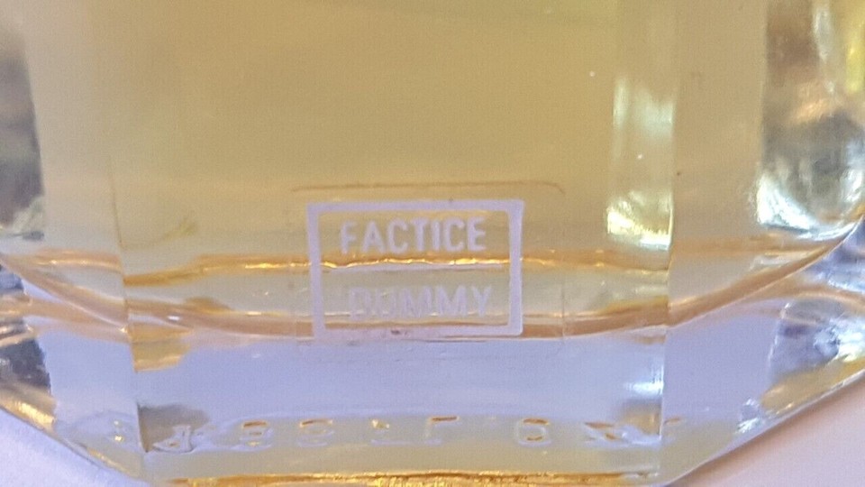 NO PERFUME FLACON collection FACTICE SCHERRER 50ML 14 cm DUMMY | eBay
