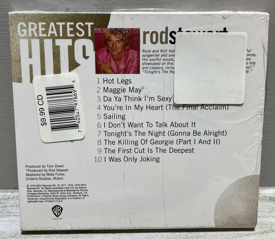 Greatest Hits by Rod Stewart (CD, 2004) 81227646820 | eBay