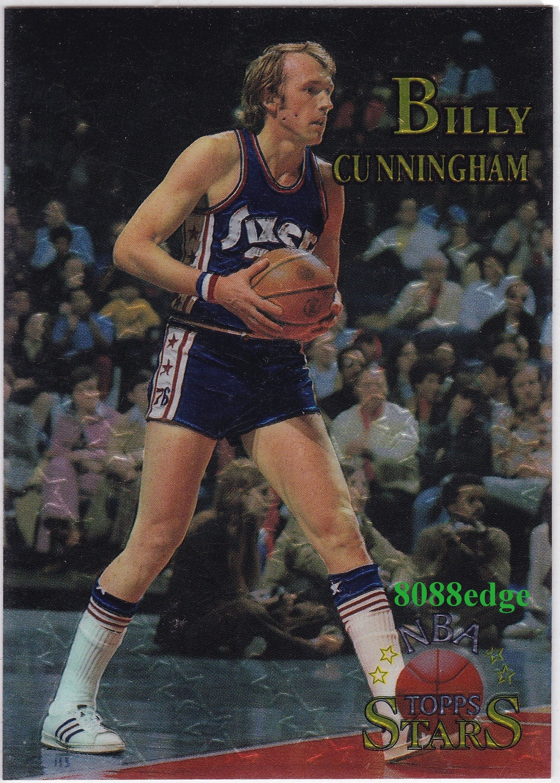 1996 TOPPS STARS FINEST: BILLY CUNNINGHAM #112 ABA ALL-TIME TEAM/NBA ...