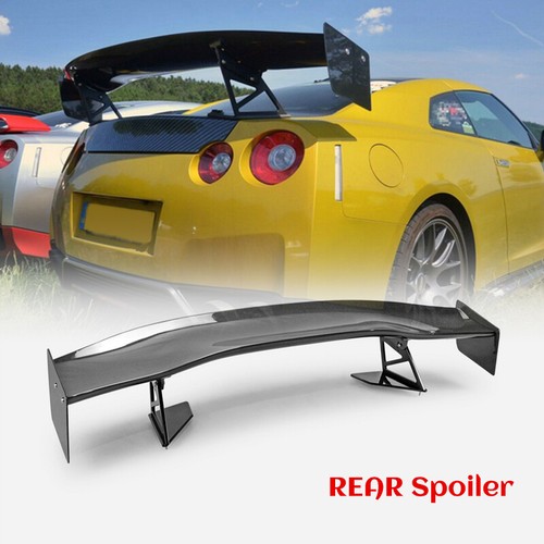 For Nissan R35 GTR AP500 Style Carbon Glossy Rear 1800mm GT Spoiler ...