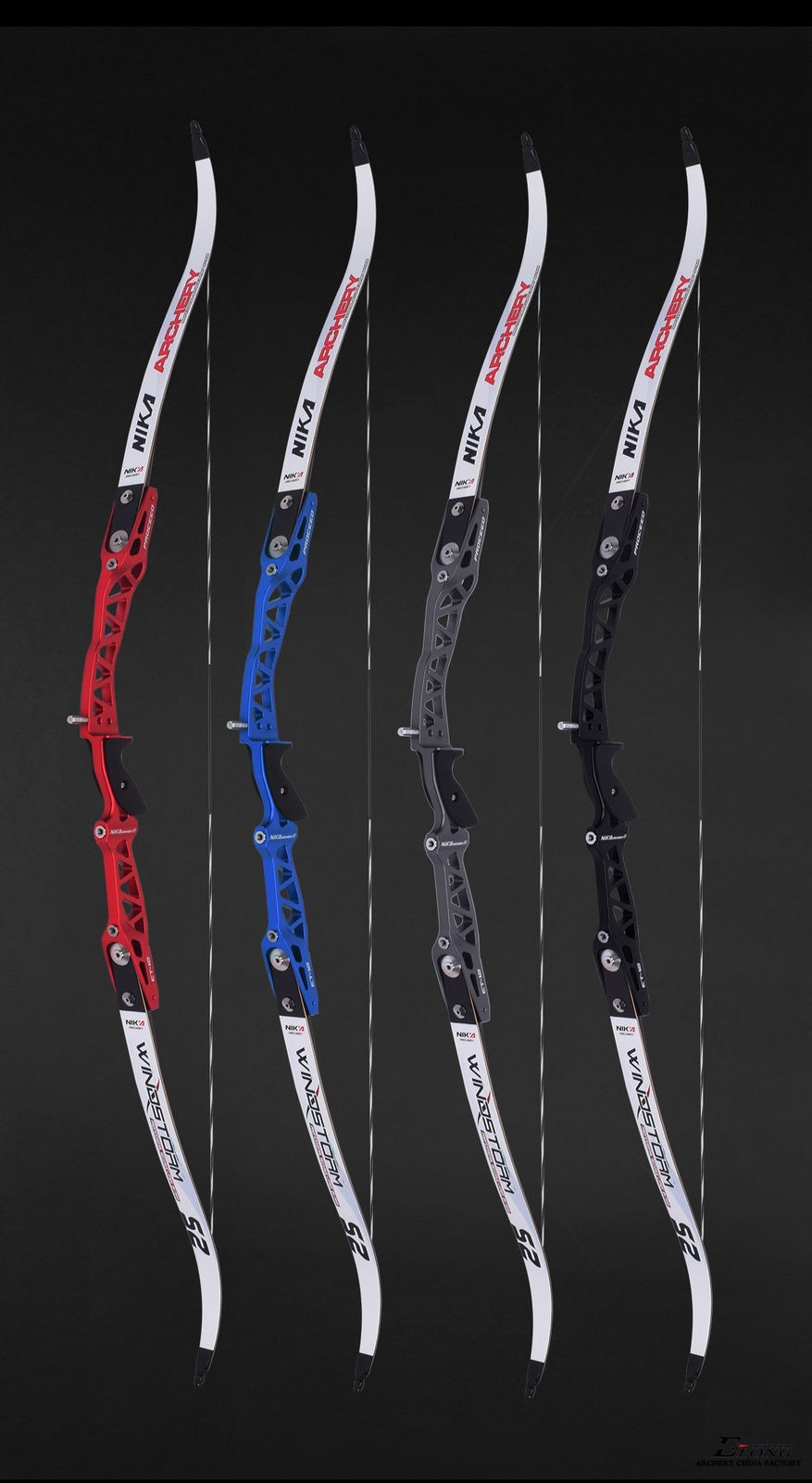 NIKA 25" ILF Recurve Bow Riser Archery Takedown Handle Aluminum ...