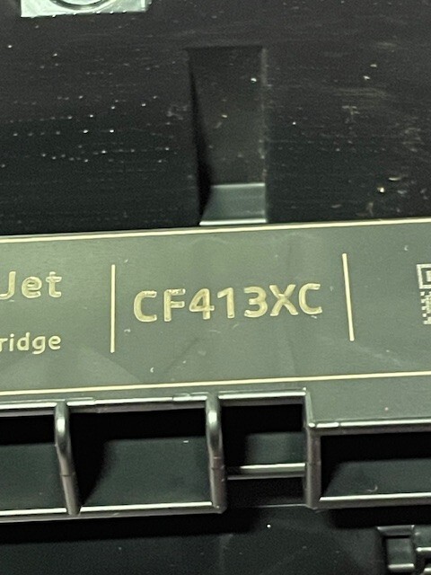CF413XC HP 410X Magenta High Yield Toner Cartridge-100% | eBay