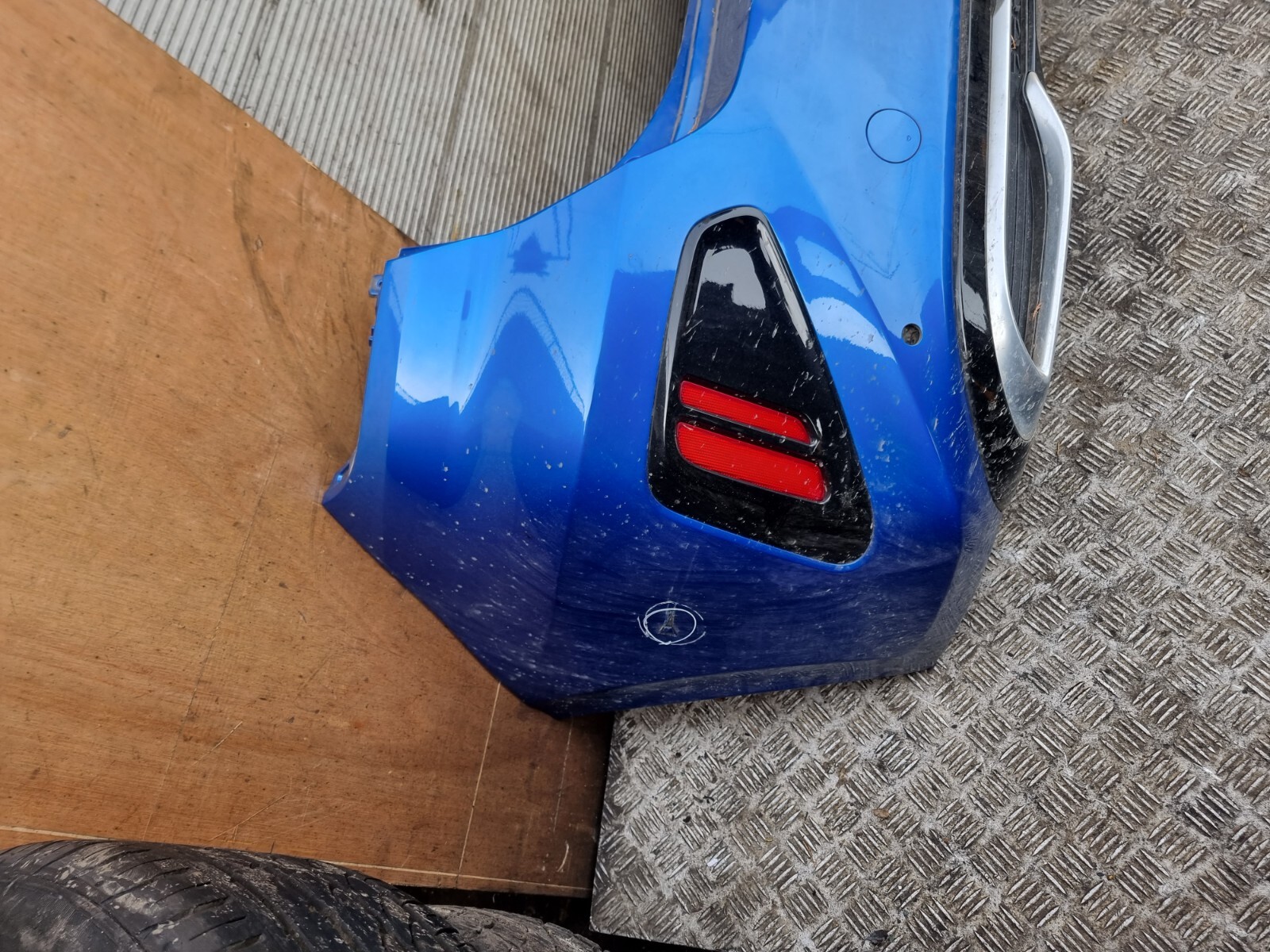 KIA CEED REAR BUMPER BLUE 86611J7910 HATCH BACK 2022 kia ceed bumper ...