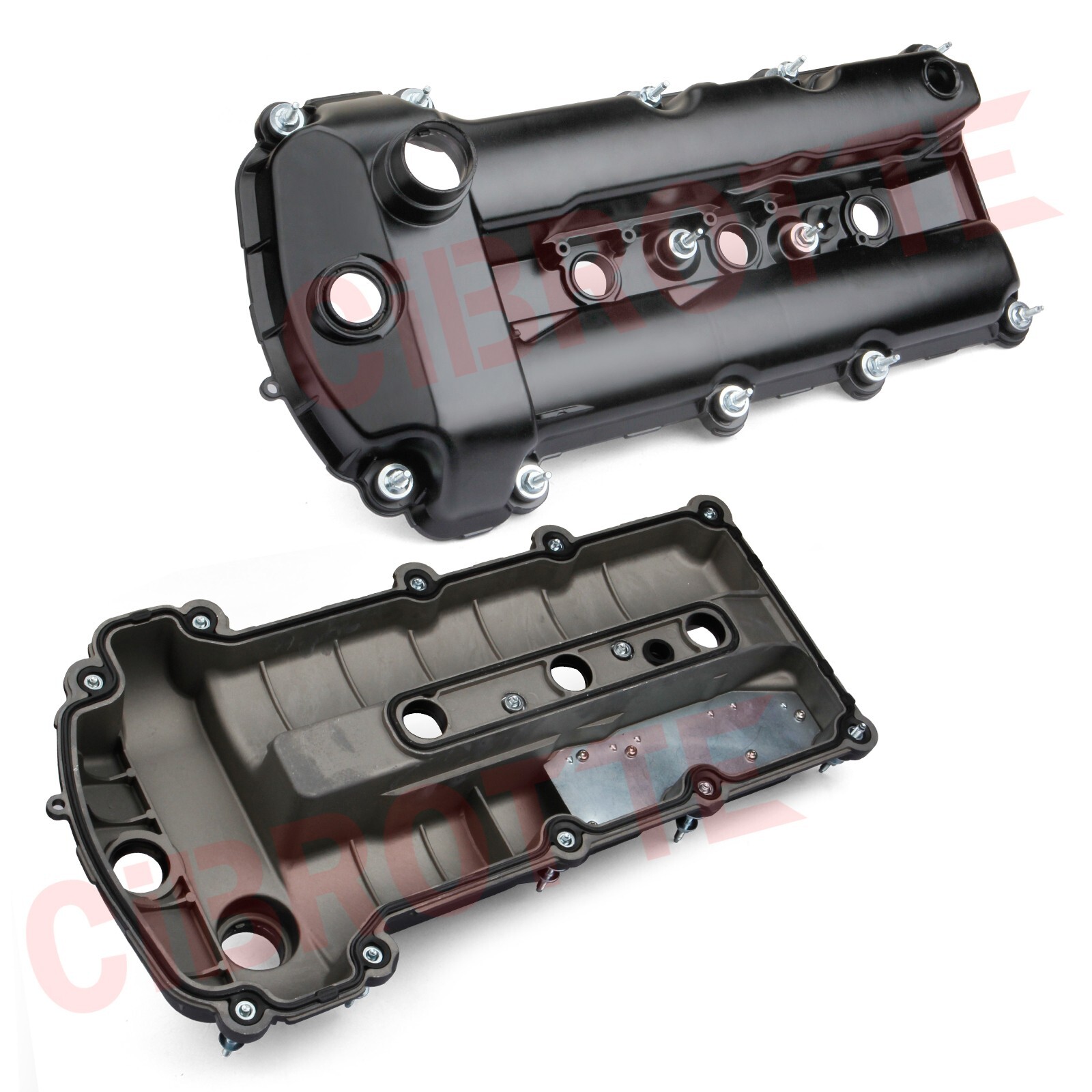 Upgraded Aluminum Left + Right side Valve Cover Set for 02-08 Jaguar S ...