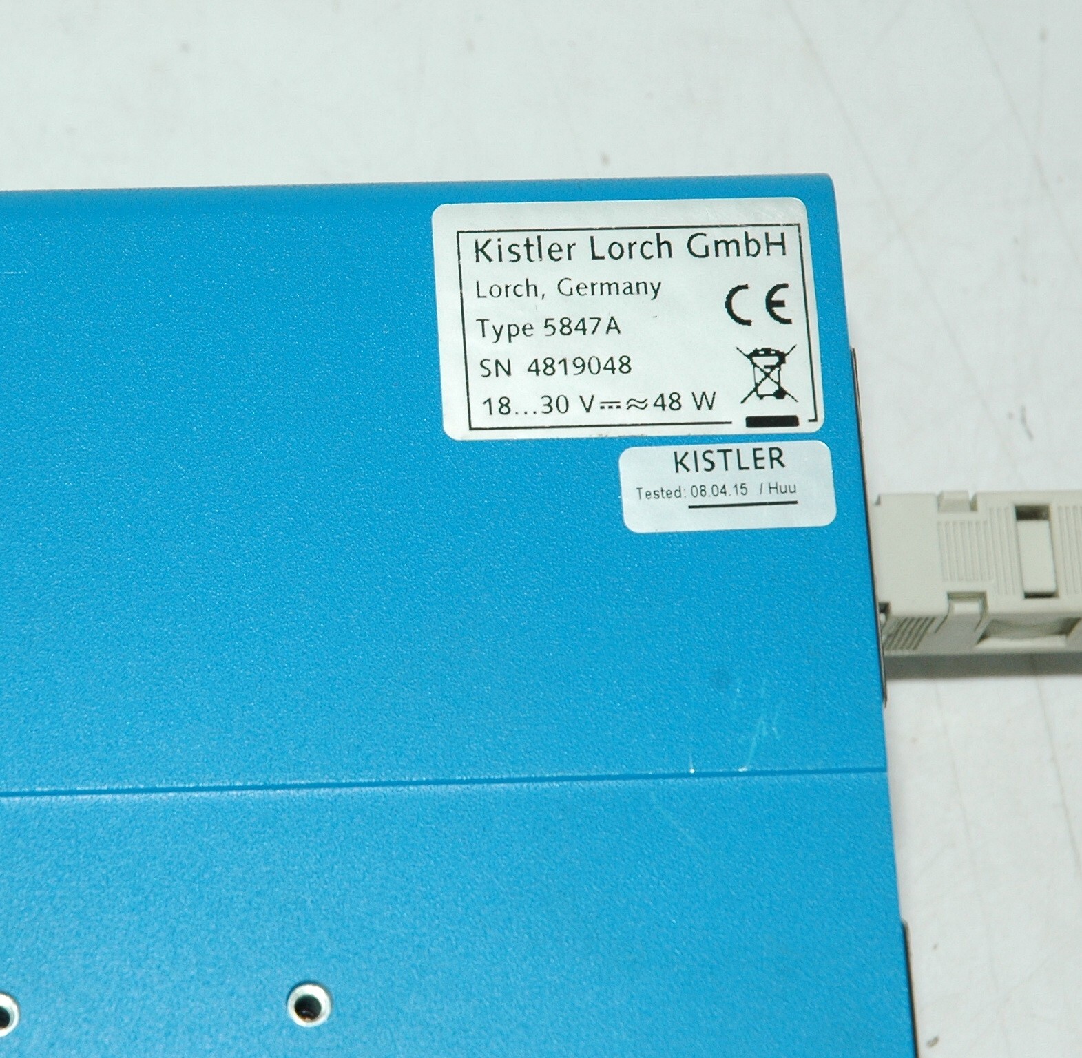 KISTLER 5847A Maxymos Type Nc 5847 Processus Surveillance Système | eBay