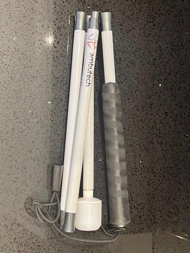 Ambutech ML53 RNIB Mobility Cane / Walking Stick for the Blind Roller ...