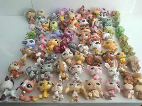 Lps Lot Of 70 + Authentic Pets Huge Lot Littlest Pet Shop | eBay