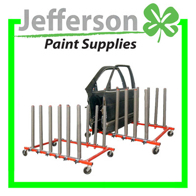 Mobile Panel & Windshield Trolley Cart Rack Panel Stand- Suits Doors ...