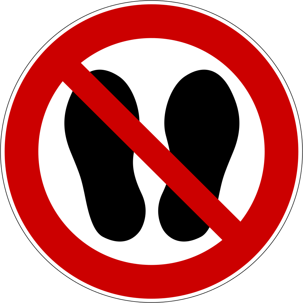 Aufkleber Verbotszeichen Schild Verbot Zeichen DIN 4844-2 ISO 7010 | eBay