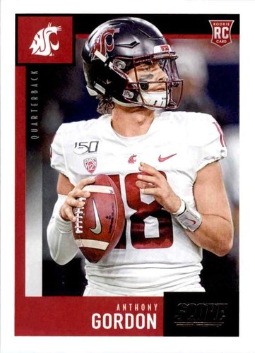 2020 Score #351 Anthony Gordon Washington State Cougars Football Card ...