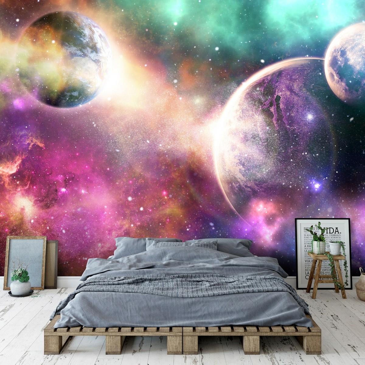 Wallpapers Planetas Galaxias Y Tierra Galaxia Y Sol Planetas Estrellas