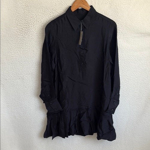 J Crew Amelia popover shirtdress in drapey viscose twill Women's Medium ...