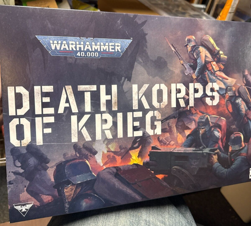 Warhammer 40k EMPTY Death korps of krieg Box Set | eBay