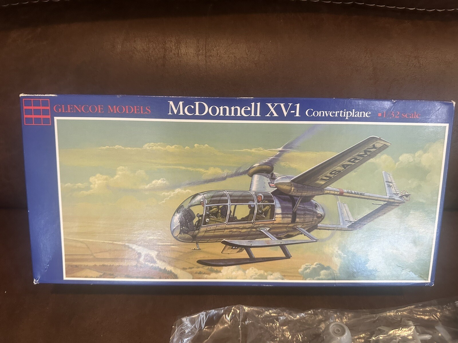 Glencoe Models Scale 1/32 McDonnell XV-1 Convertiplane 05201 Model Kit ...