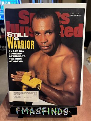 Z1 1997 SUGAR RAY LEONARD BOXING Sports Illustrated March 3 | eBay