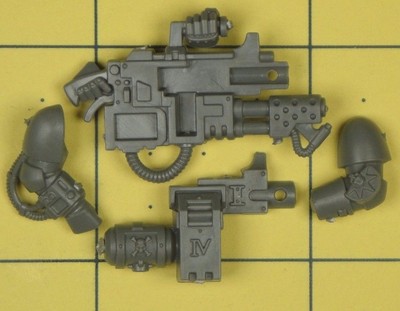 Warhammer 40K Space Marines Deathwatch Kill Team Infernus Heavy Bolter ...
