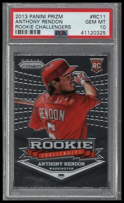 2013 Panini Prizm #RC11 Anthony Rendon Rookie Challengers PSA 10 Gem ...