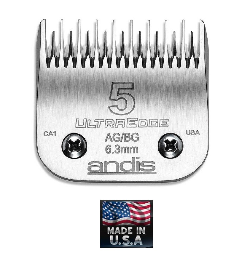 ANDIS ULTRAEDGE 5 Skip BLADE*Fit AG,AGC,AGR,BGR,BDC,BG,DBLC,FHC,MBG,SMC ...