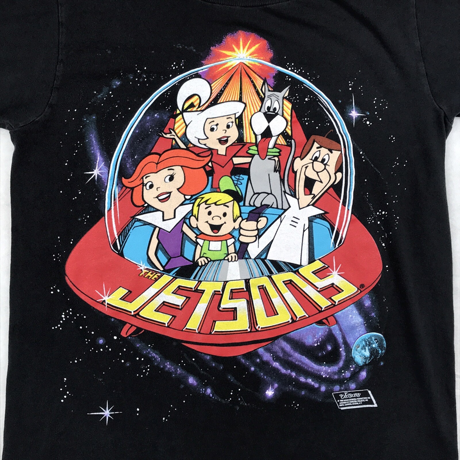 vintage 1990 THE JETSONS CARTOON T-Shirt SMALL tv space single stitch ...