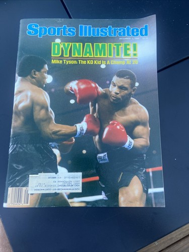 Vintage Sports Illustrated Mike Tyson Second Cover 1986 Dynamite Boxing December | eBay