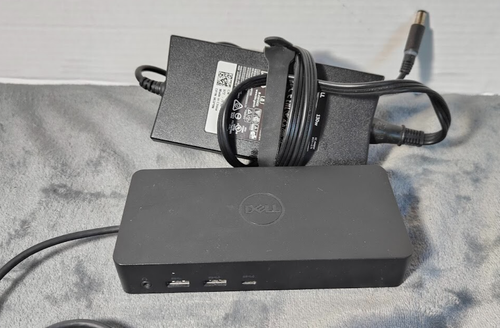 Dell D6000 Laptop Docking Station USB-C Universal M4TJG w/ 130W OEM ...