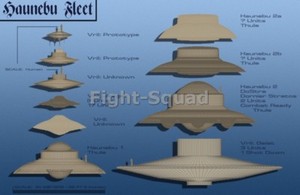 WW2 Picture Photo German UFO Haunebu Fleet 2875 | eBay