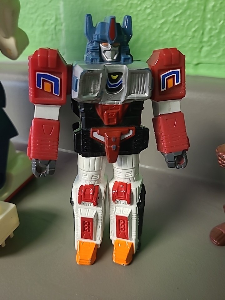 Misc. 80s 90s Vintage Toy Lot: Robot Galaxy Super Mechanic Fighter ...